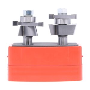 Whiteside 6009 15° Shaker Cabinet Door Router Bit Set, 1/2" Shank, for 1/4" Panels, 2-Piece