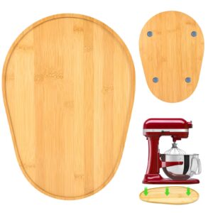 bamboo mixer slider compatible with kitchenaid 6/7/8 quart bowl-lift stand mixer