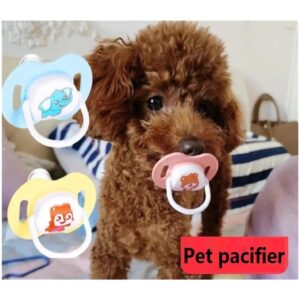 3pcs Puppy Pacifiers | Quality Pet Products for Puppies | Bite Resistant | Super Soft Toys | Dental Health, Pet Decorate, Gift