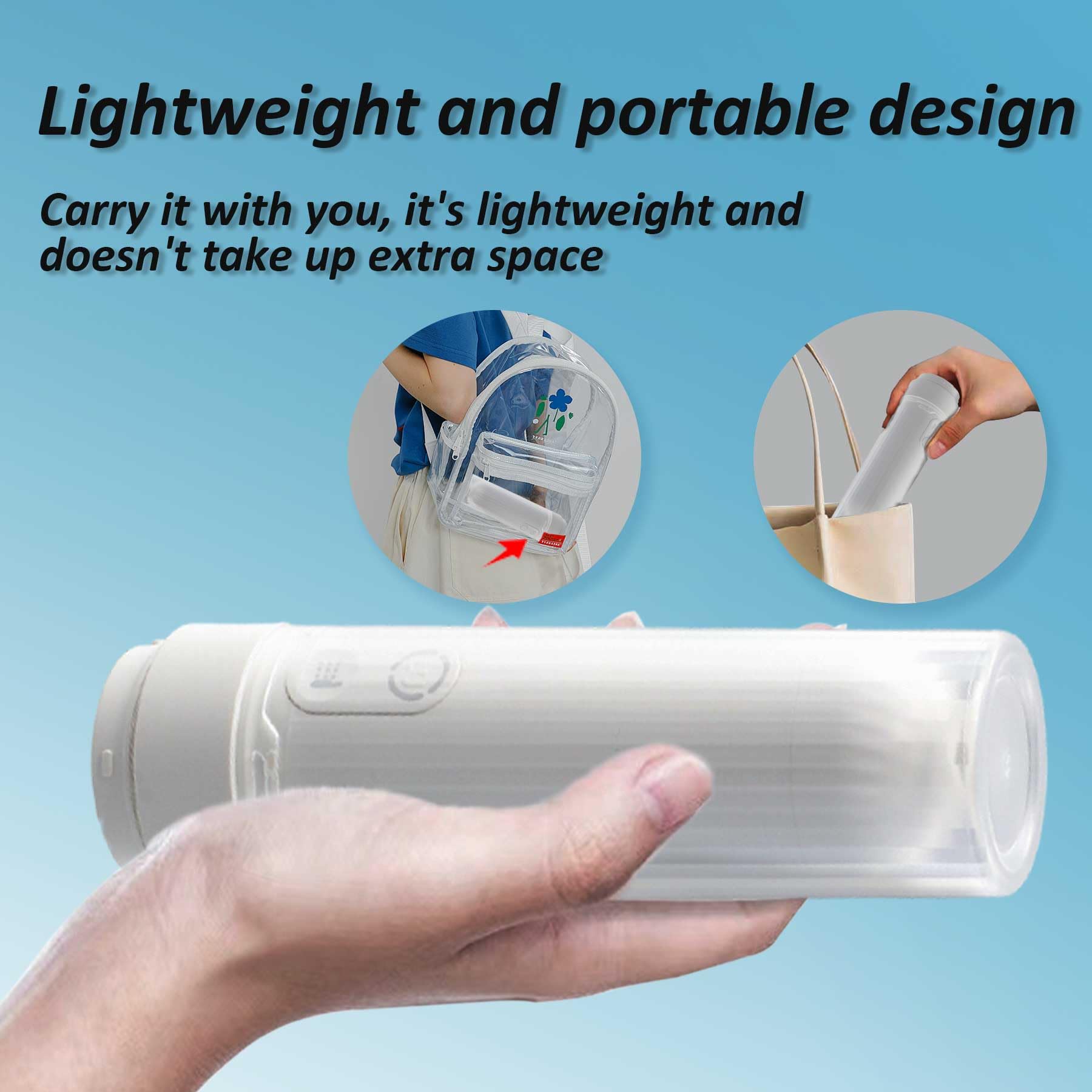 Portable Bidet for Travel, USB Rechargeable Handheld Bidet with 3 Adjustable Cleaning Modes, High-Pressure Water Spray for Personal Hygiene, Postpartum CarePerineal