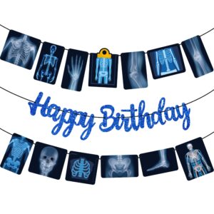 radiology x ray birthday party decorations blue radiology happy birthday banners radiology x ray party decorations for radiologist birthday party x ray doctor theme baby shower supplies