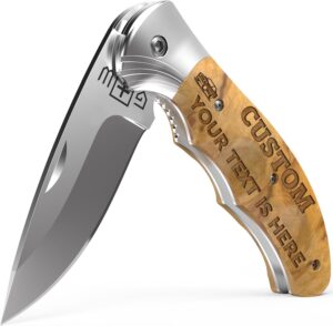 grand way dad pocket knife - ideal father's day gift - personalized gifts for men - customized unique knife for men - best custom knives - cool engraved present for father from daughter son 6651 ps d