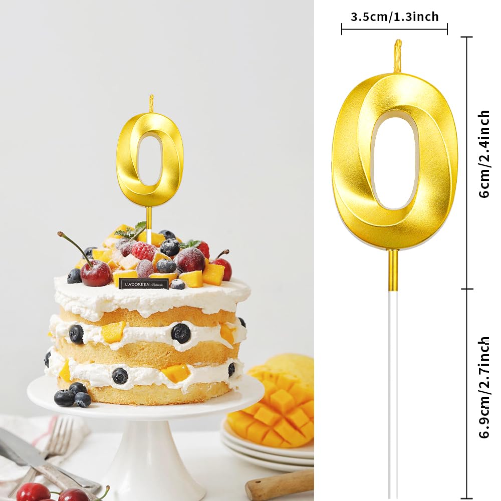 50th Birthday Candles Happy 50th Birthday Cake Topper 50th Birthday Decorations for Women Gold Number Candles Birthday Candles Numbers Velas De Cumpleaños 50th Birthday Decorations Men Gold Candles