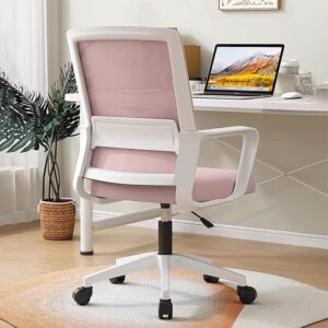 xuegw computer desk chair, office chair with flip-up armrests mesh chair with flip-up armrests mesh chair for home and office…