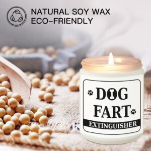 Dog Mom Gifts for Women, Dog Fart Candle, to Dog Lovers Gifts for Women, Dog Decor, Dog Memorial Gifts, Funny Birthday Gifts for Mom Dad Sister Wife Friends, Novelty Gifts Cool Gifts for Dog Lovers