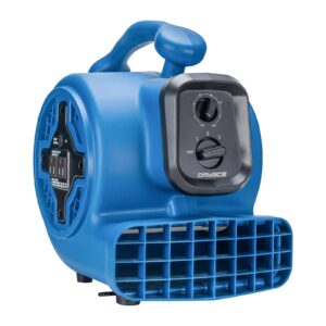 dryace 950cfm centrifugal 1/4hp air mover,carpet dryer, blower, stackable, daisy chain,portable floor blower fan,for janitorial, home, commercial use