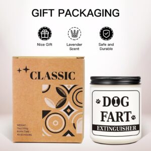 Dog Mom Gifts for Women, Dog Fart Candle, to Dog Lovers Gifts for Women, Dog Decor, Dog Memorial Gifts, Funny Birthday Gifts for Mom Dad Sister Wife Friends, Novelty Gifts Cool Gifts for Dog Lovers