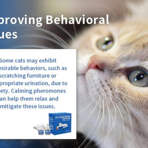 NUTRIARISE Multicat Diffuser - Cat Calming Diffuser with Cat Pheromones for Anxiety Relief - Includes Cat Calming Spray and Diffuser for Cats - Ultimate Solution for Stress-Free Home