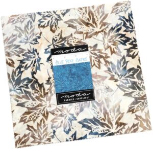 blue ridge batiks layer cake®, 42-10" precut fabric quilt squares