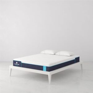 Signature Sleep Bliss 8 Inch Charcoal Cool Gel Memory Foam Mattress-in-a-Box, Medium-Firm, Certipur-US and Oeko-TEX, Queen