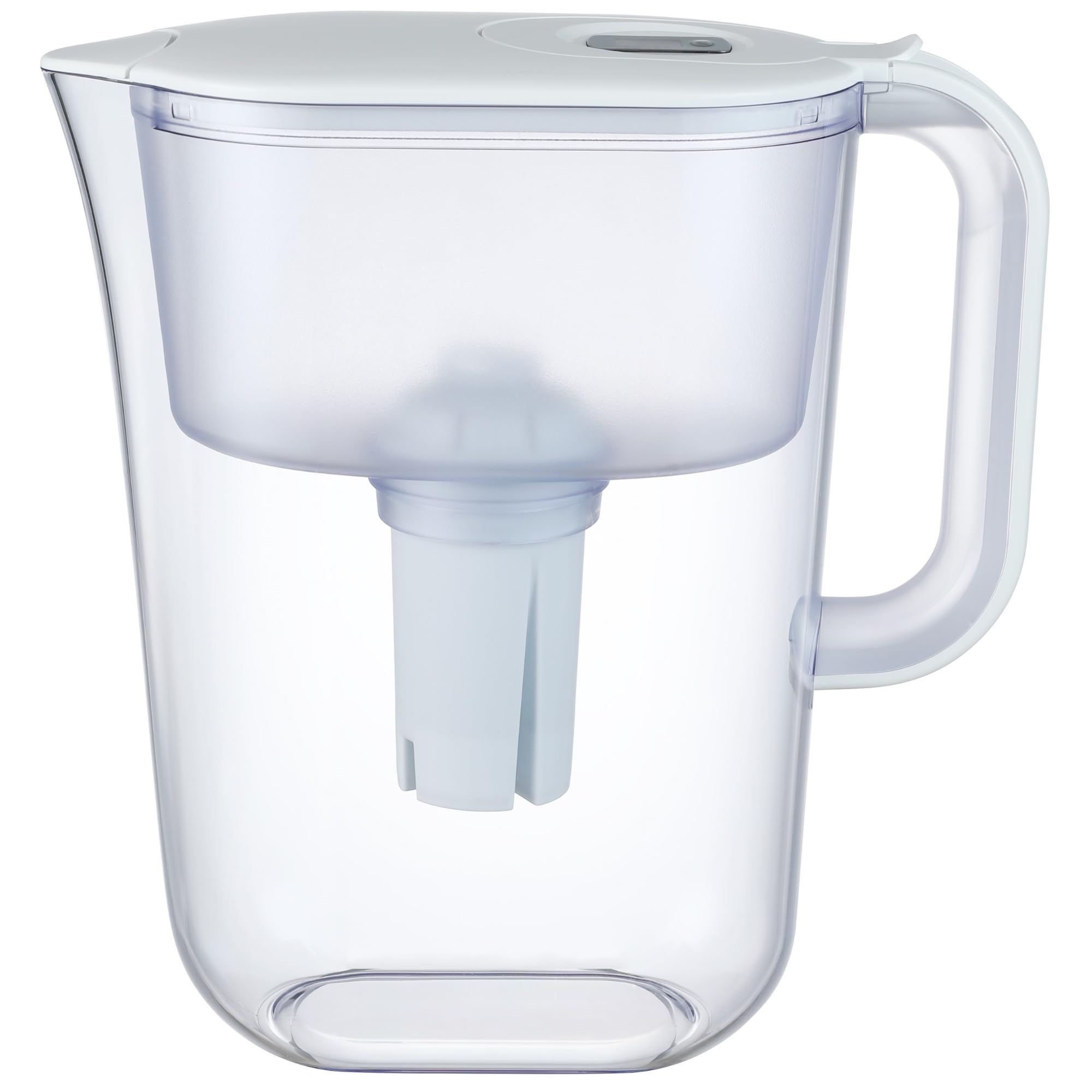 7-Cup Water Filter Pitcher with 3 Water Filters & Electronic Filter Change Reminder - Compatible Brita Water Pitcher Brita Filter Replacement - Compatible Brita Filter Pitcher