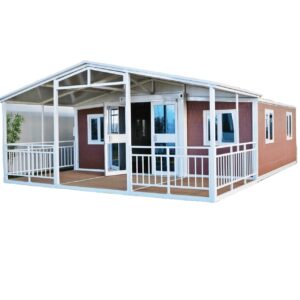 Generic Mobile Home 40ftx20ft 2to4bedrooms Prefab Container Expandable House for Sale Steel Folding Prefabricated Home for Adults