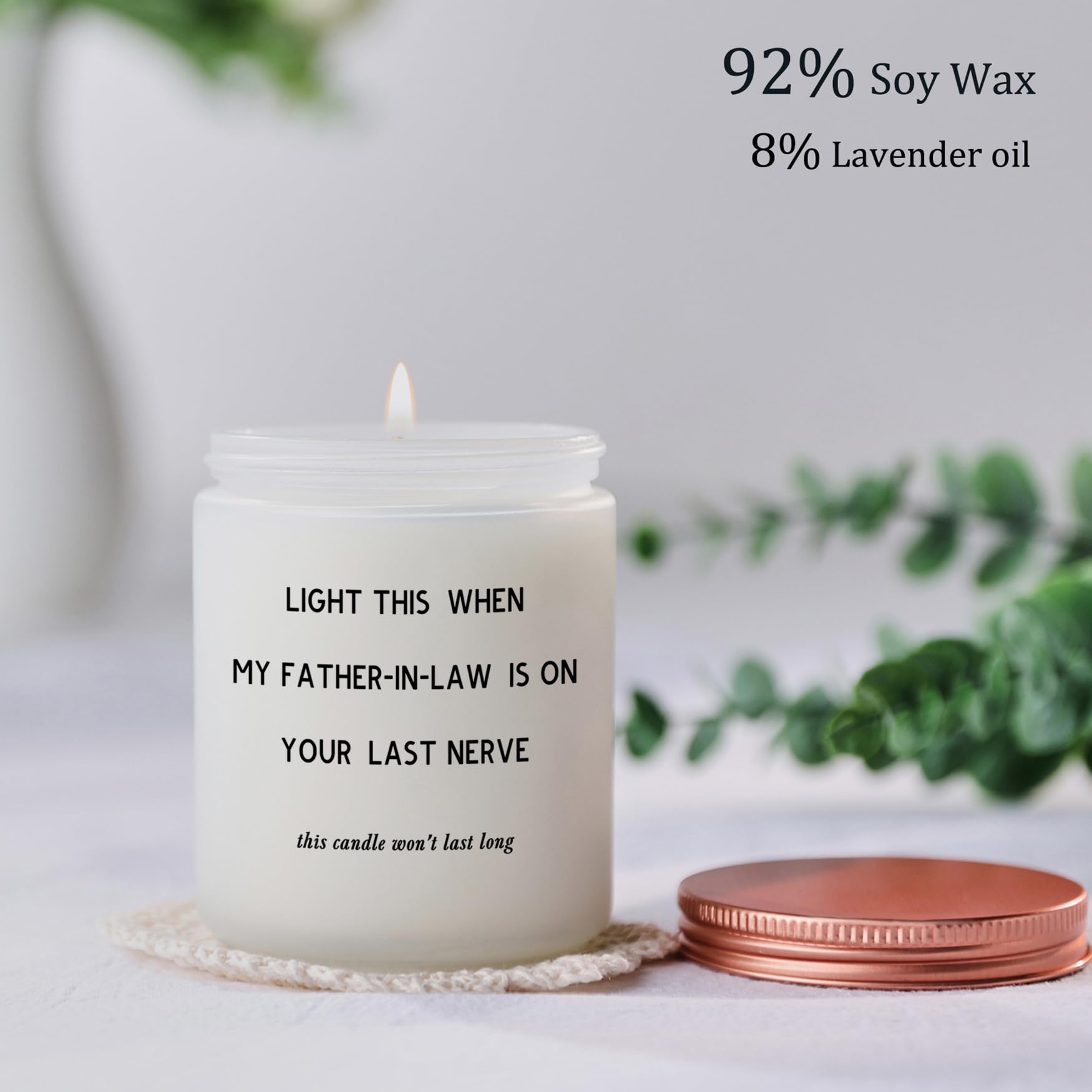 Mother in Law Gifts- Birthday Mothers Day Christmas Gifts for Mother in Law from Daughter in Law- Funny Mother in Law Wedding Gifts from Son in Law- Candle Gifts for Boyfriends Mom