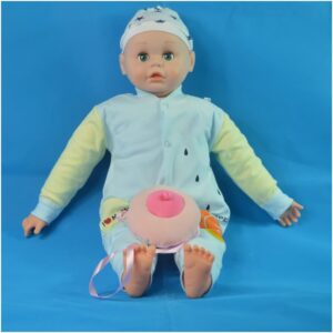 Breastfeeding Educational Tool Women Breast Model and Infant Care Model Set for Lactation Teaching Nursing Trainning