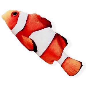 xirida fish stuffed animal plush toys plushie decor hug throw pillow gift for kid 15.7"