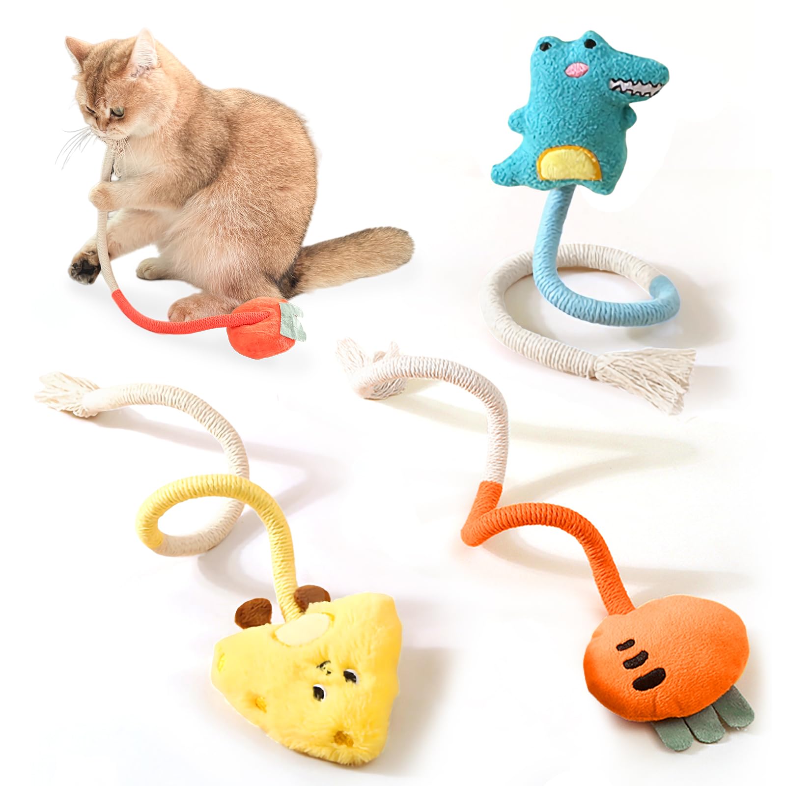 Gochanmon Cat Toys, Rechargeable Flapping Bat Catnip Toy,Touch Activated Kitten Toys, Lifelike Bat Chirping Interactive Cat Toys for Indoor Cats,Kitty Toys Cat Kicker Toys for All Breeds…