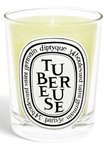 Diptyque Baies Roses Figuier Mimosa & Tubereuse 5 Piece Scented Candle Gift Set 35 Grams Each Limited Edition, White