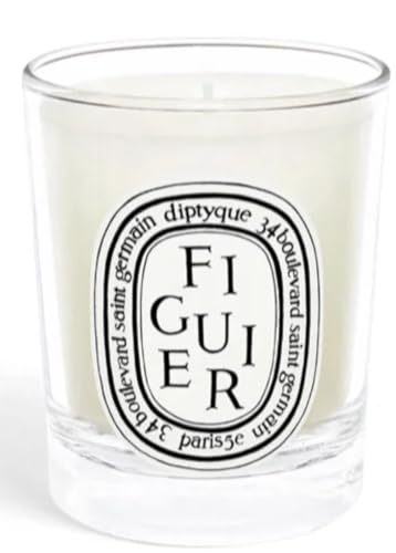 Diptyque Baies Roses Figuier Mimosa & Tubereuse 5 Piece Scented Candle Gift Set 35 Grams Each Limited Edition, White