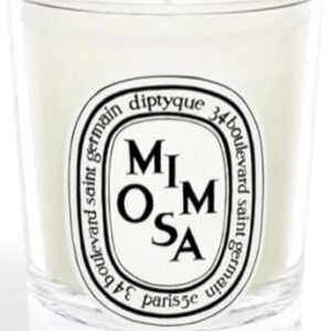 Diptyque Baies Roses Figuier Mimosa & Tubereuse 5 Piece Scented Candle Gift Set 35 Grams Each Limited Edition, White