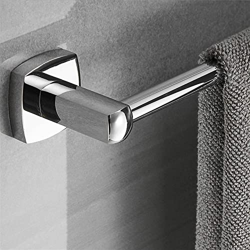 Generic Towel Bar Towel Rack Towel Wall Mounted Bath Towel Rack, Single Towel Bar Towel Hanger Towel Rails in Bathroom Kitchen Towel Shelf Towel Rail/30Cm