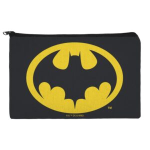 graphics & more batman 89 logo pencil pen organizer zipper pouch case