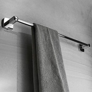 Generic Towel Bar Towel Rack Towel Wall Mounted Bath Towel Rack, Single Towel Bar Towel Hanger Towel Rails in Bathroom Kitchen Towel Shelf Towel Rail/30Cm