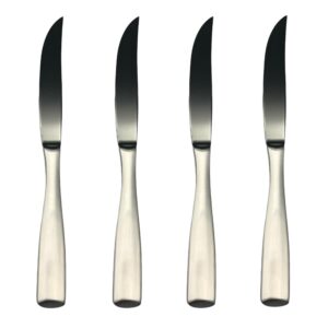 mikasa satin loft 18/10 stainless steel steak knife (set of four)