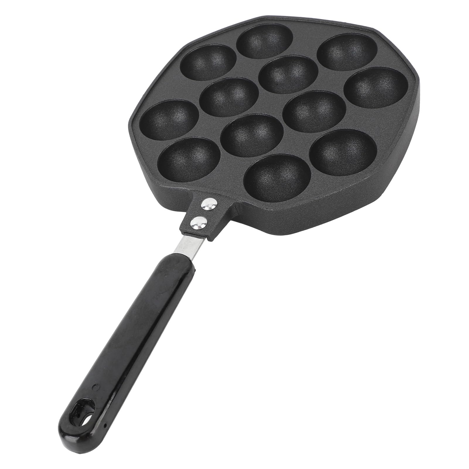 Takoyaki Pan, 12 Molds Takoyaki Maker Skillet Aluminum Alloy Nonstick Grill Pan Cooking Plate Nonstick Baking Tray for Octopus Balls Pancake