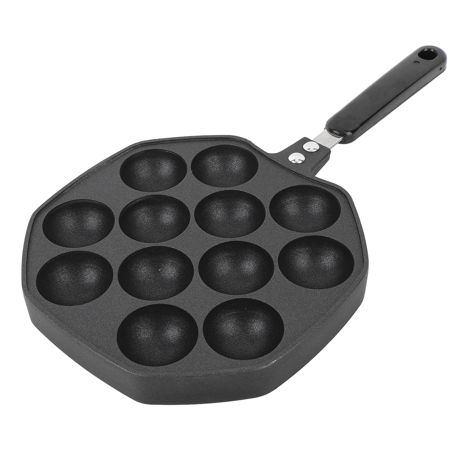 Takoyaki Pan, 12 Molds Takoyaki Maker Skillet Aluminum Alloy Nonstick Grill Pan Cooking Plate Nonstick Baking Tray for Octopus Balls Pancake