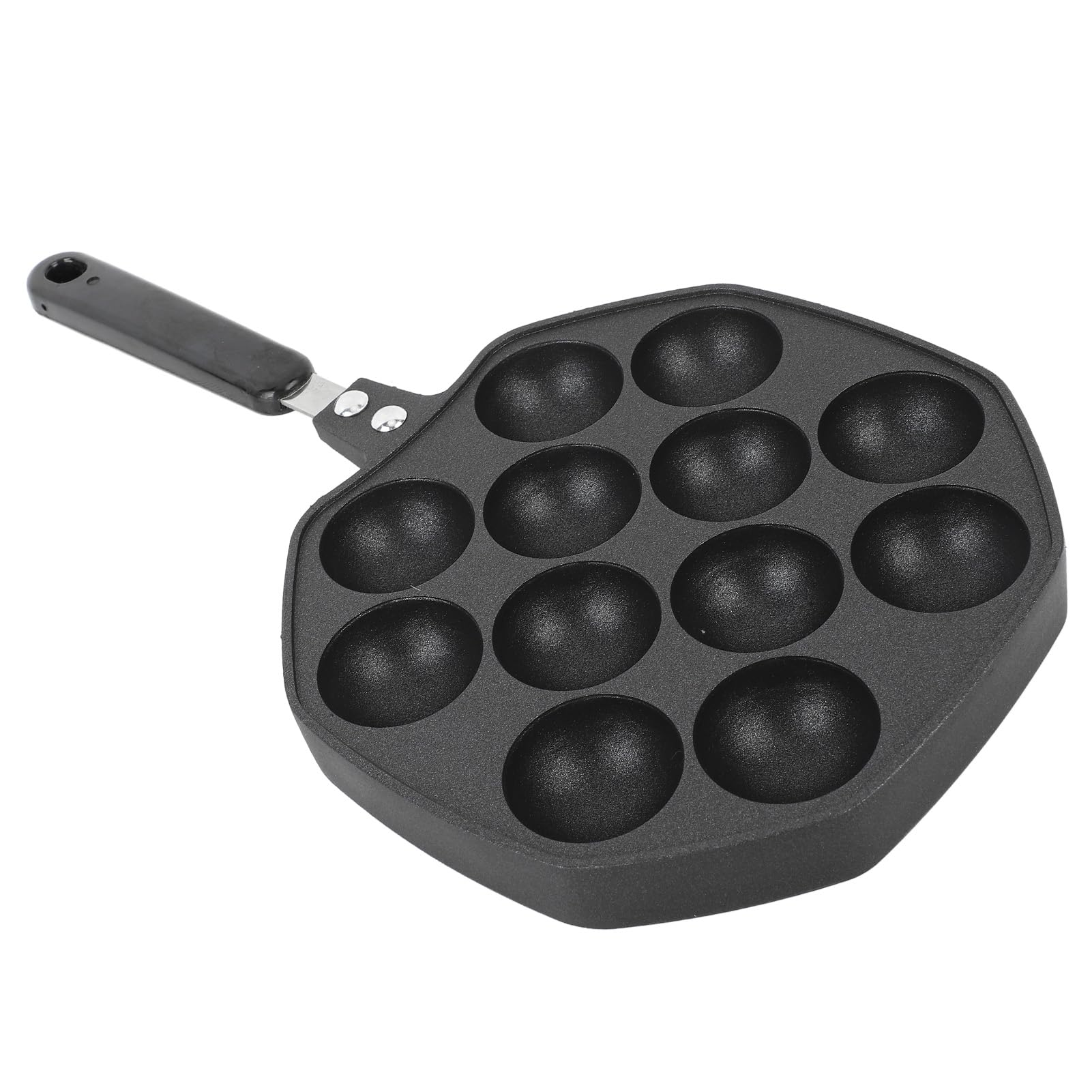 Takoyaki Pan, 12 Molds Takoyaki Maker Skillet Aluminum Alloy Nonstick Grill Pan Cooking Plate Nonstick Baking Tray for Octopus Balls Pancake