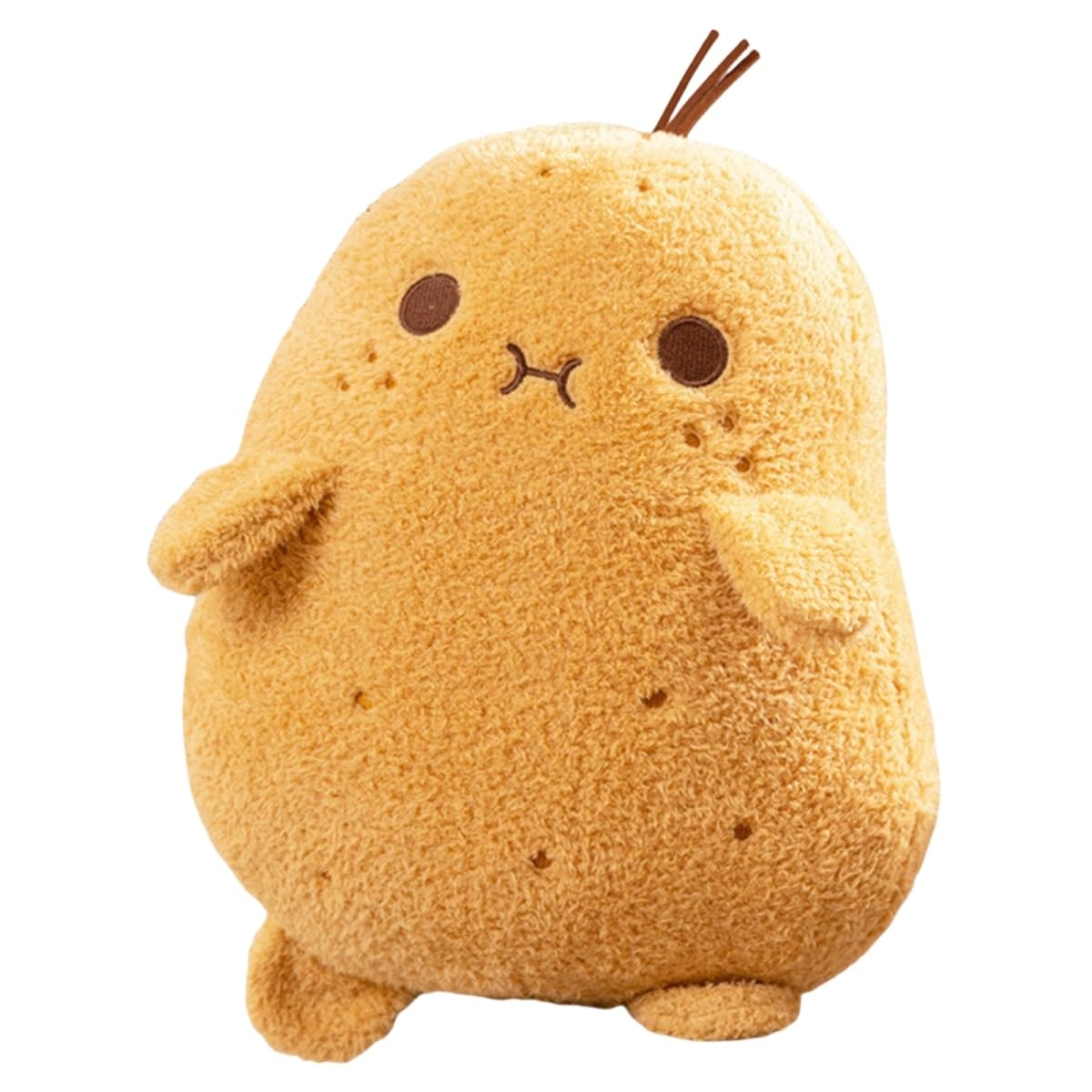 ZCPACE Cute Potato Plush Toy Kawaii Potato Stuffed Animal Soft Stuffed Food Potato Plushie Pillow Toys Doll Kids Gifts 9 Inches (Cute A)