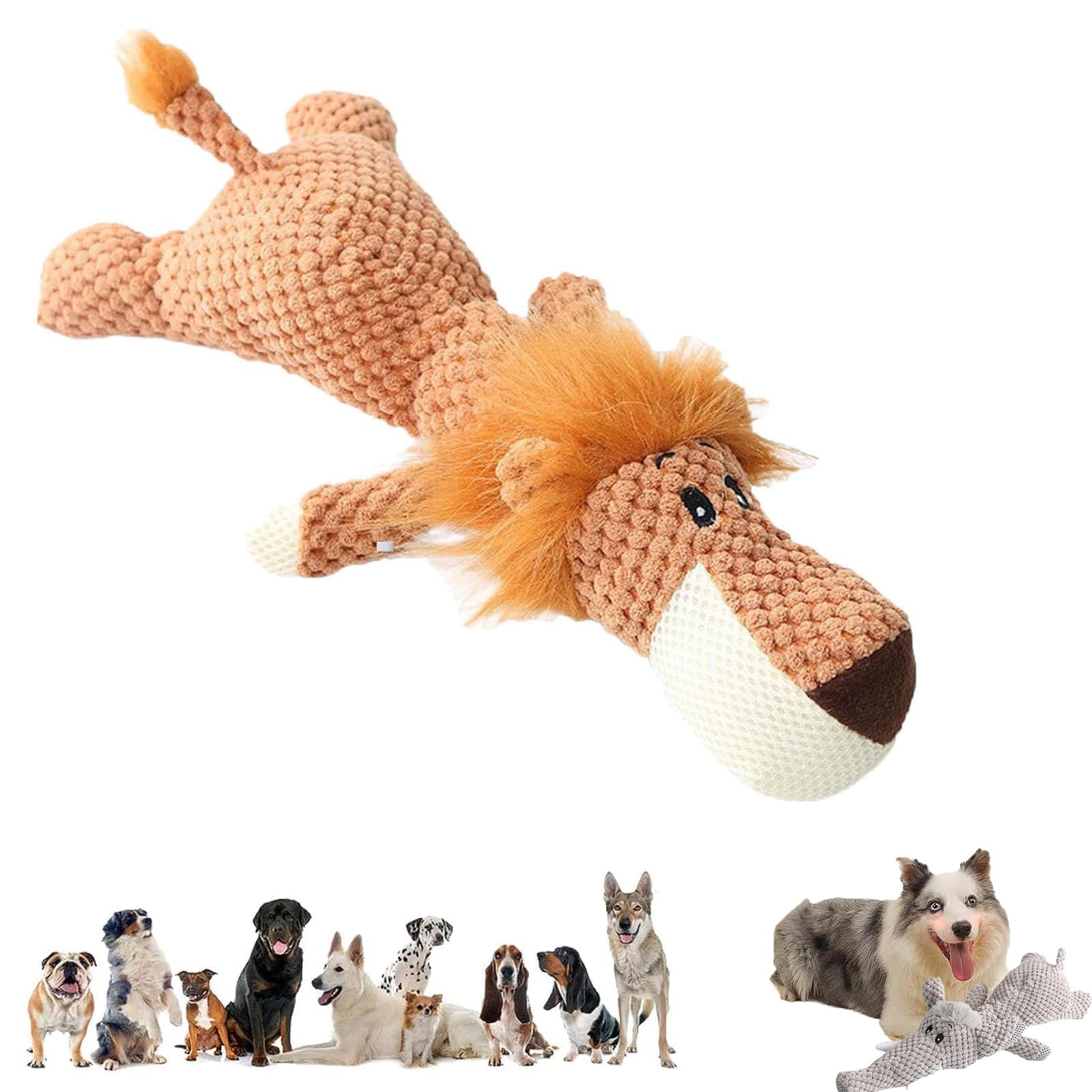 uphrgmd Wowpetsmart, Wowpetsmart Invincible Chewanimals, Wowpetsmart for Heavy Chewers, Wowpetsmart Chew Animals, Invincipaw Animals for Heavy Chewers, Indestructible Toys for Aggressive-Lion