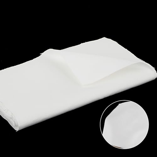 12 Pcs Embroidery Fabric White Cotton Fabric Pre-Cut Embroidery Cloth 4 Sizes Embroidery Fabric Squares Blanks for Hand Embroidery Garment Craft Cross Stitch Fabric 15cm, 20cm, 25cm, 30cm