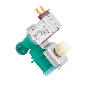 W10408179 Refrigerator Water Inlet Valve Compatible with Whirlpool, Kenmore, Kitchen-Aid, Refrigerator Water Valve WPW10308477 WPW10384183 W10833705 W10872966 W10394076 W10865826 W10726788