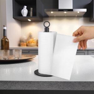 Paper Towel Holder Countertop, Paper Towels Holder Black, Countertop Paper Towel Holders, Non-Slip Standing Paper Towel Holder, Kitchen Paper Towel Holder