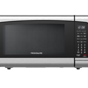 Frigidaire EMW112OAMZ Stainless Steel Microwave Oven, Multi Function, Programmable, 1.1 Cu Ft 1000-Watt, residential kitchen, Stainless