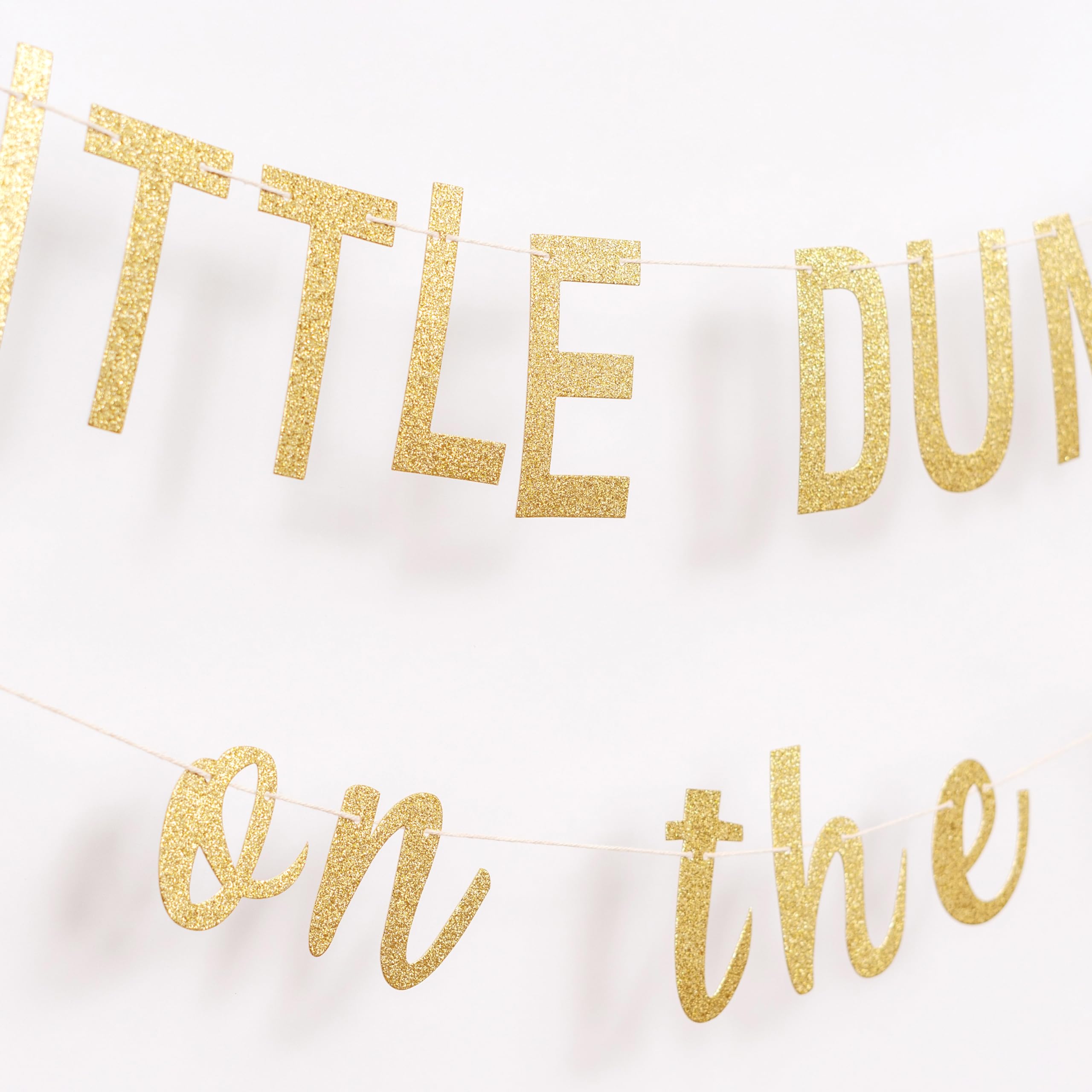 CIEQR A Little Dumpling is On The Way Baby Shower Banner - Baby Shower Decorations, Gender Reveal Hanging Banner Sign Decor, Gender Reveal Decorations for Party Indoor Outdoor...