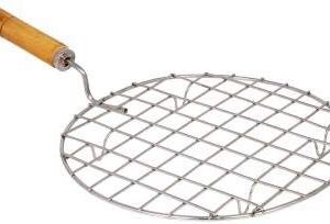 Sahishnu Online & Marketing Round Roasting Net,Roasting Pan,Wire Roaster,Barbecue Rack Round Wire Roaster, Roti Jari, Roti Grill, Papad Grill, Chapati Grill