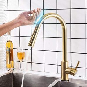 faucets, water-tap bath shower systems touch control kitchen faucet stainless steel smart sensor kitchen mixer touch faucet for kitchen pull out sink taps