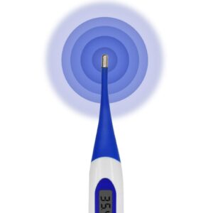 Waterproof Pet Digital Thermometer for Pet Owners and Veterinary Clinic Ensuring Accurate Temperature Measurement Easily Pet Thermometer for Dogs Pet Thermometer for Cats Ear Pet Thermometer for Cow