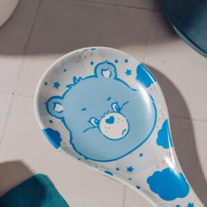 Care Bears Grumpy Bear Ceramic Spoon Rest Holder | Kitchen Organizer For Utensils To Keep Countertop Clean