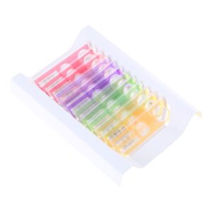 MEELYHOME 12 Kinds Prepared Microscope Slides Of Animals Flowers Insects Sample Specimens Biological Microscope Please Allow 1-3mm Error Due To Manual Measurement. Pls Make Sure You Do Not Mind