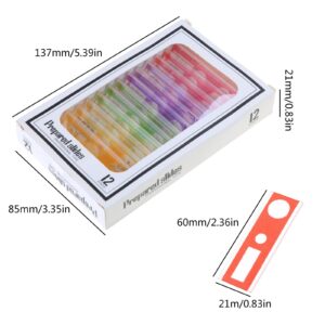 MEELYHOME 12 Kinds Prepared Microscope Slides Of Animals Flowers Insects Sample Specimens Biological Microscope Please Allow 1-3mm Error Due To Manual Measurement. Pls Make Sure You Do Not Mind