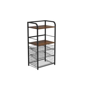 Zuyachuza Adjustable Can Rack Organizer for Pantry, Snack Organizer Shelf, Canned Food Storage Rack, Multifunctional Free Standing Floor Pantry Organizer and Storage for Kitchen