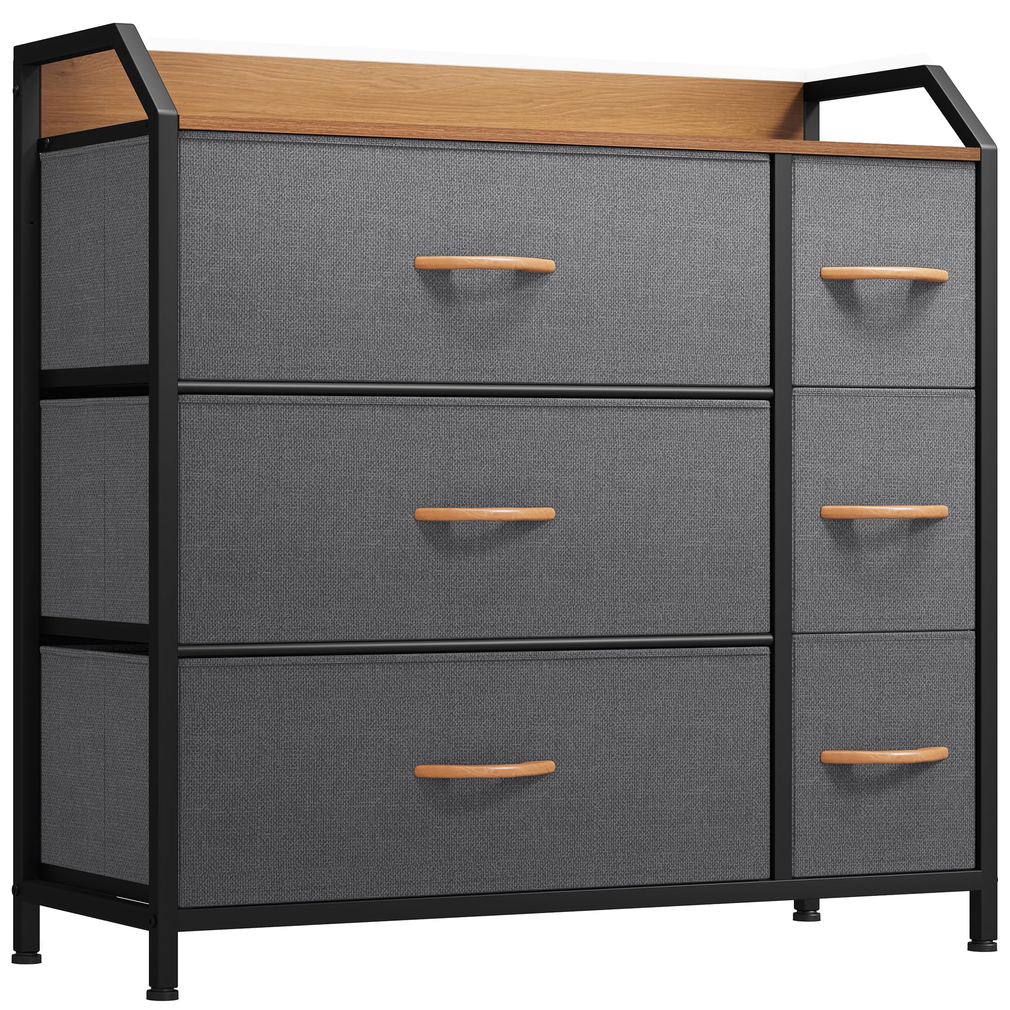 YITAHOME Dresser Drawers, Organizer Unit for Bedroom, Fabric Dresser Storage Tower, Organizer Unit for Bedroom