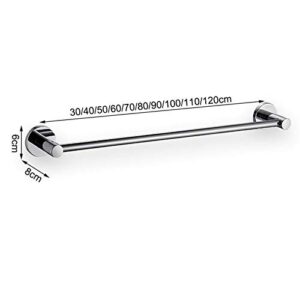 Towel Racks Towel Rack Towel Rails Wall Mounted Bath Towel Rack,Stainless Steel Towel Bar Rack Round Single Towel Rails Screw Wall Mounted Hanging Bathroom Kitchen/70cm Bath Towel Shelf Yearn for-60cm