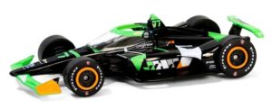 greenlight 11598 2024 ntt indycar series - #77 romain grosjean/juncos hollinger racing 1:64 scale indy 500 diecast