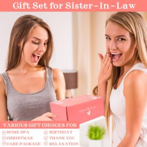 Sister in Law Gifts, Best Sister in Law Birthday Gifts, Christmas, Wedding Or Thanksgiving Day Best Gifts for Sister-in-Law, Sister-in-Law Spa Gift Basket Set