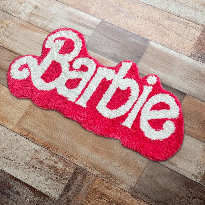 Luxape Mario Rug - Hypebeast Room Decor - Handmade & Premium- 35in (90cm) - Anime Rug - Designer Rugs - Aesthetic Room Decor - Cute Room Decor Coquette bathmat Rug