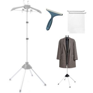 gipobuy t shirt display stand clothing display rack, portable adjustable pant display rack shirt racks jersey hanger stand, shoulder stand for retail, vendors, boutique,trade shows, events